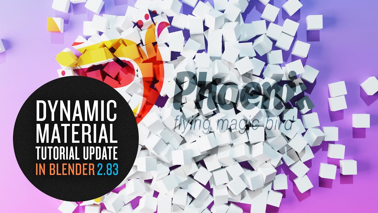 Create a dynamic material in Blender 2.83 - YouTube
