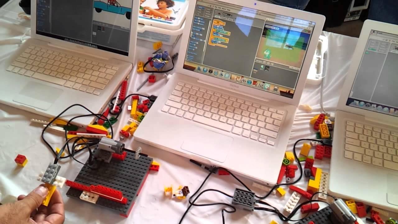Physical computing for kids: Scratch plus Lego WeDo - YouTube