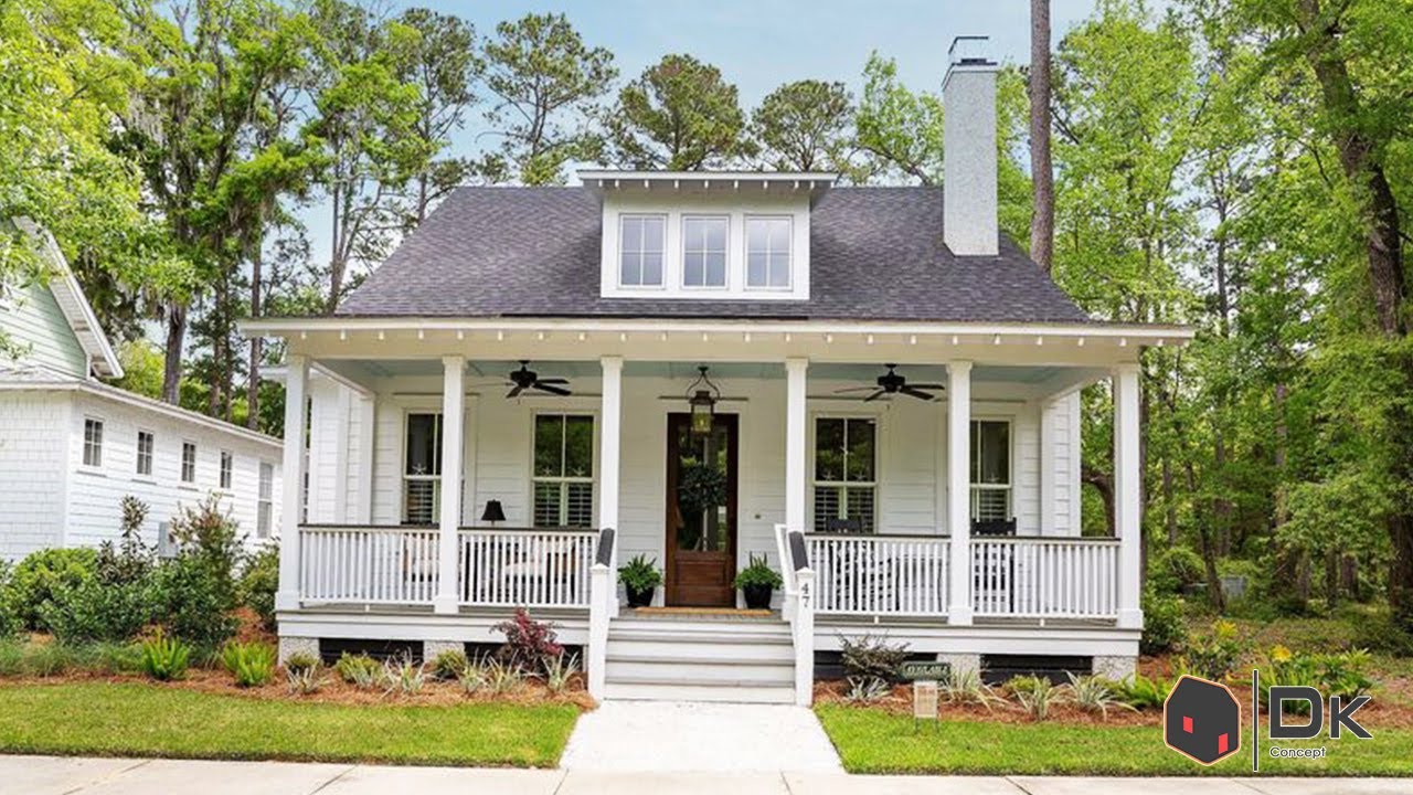 Amazing cottage farmhouse home tour with charming and cozy front porch ...