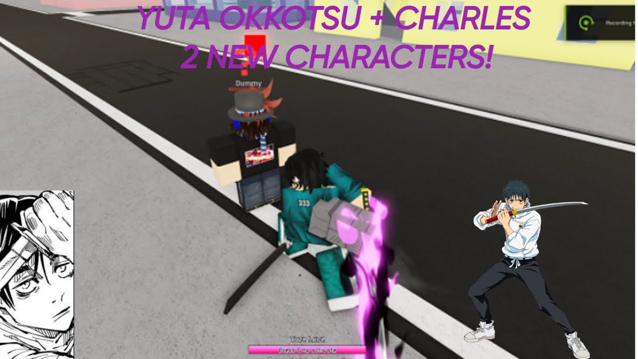 Yuta Okkotsu + Charles Bernard JUJUTSU SHENANIGANS 2 New Characters 1 ...
