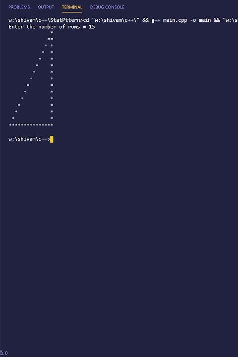 C Program To Print Hollow Mirrored Right Triangle Star Pattern Pwos Shorts Youtube