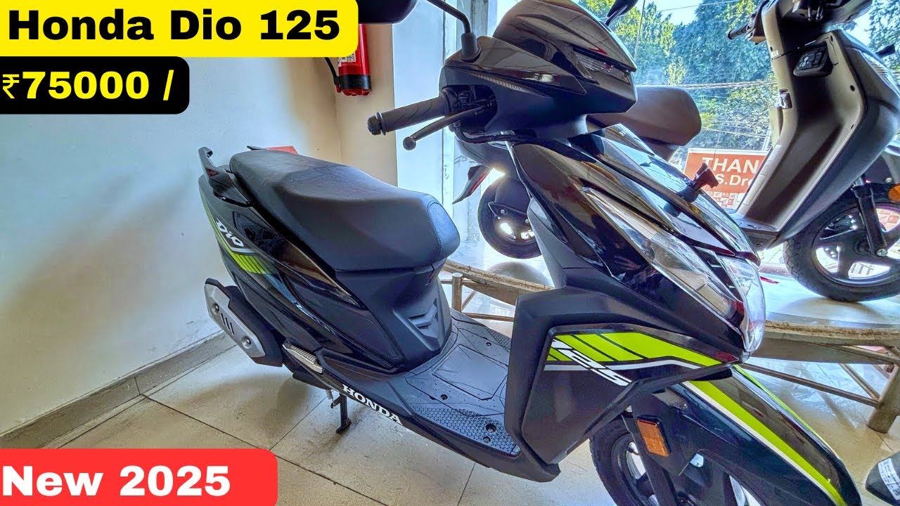 New Honda DIO 125cc Model BS7 model 2025 price, features | Detailed dio ...