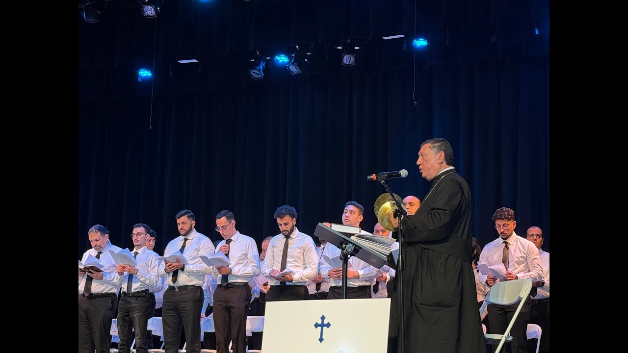 ICH Coptic Orthodox Hymns Concert Alpha with El Moalem Ibrahim Ayad ...