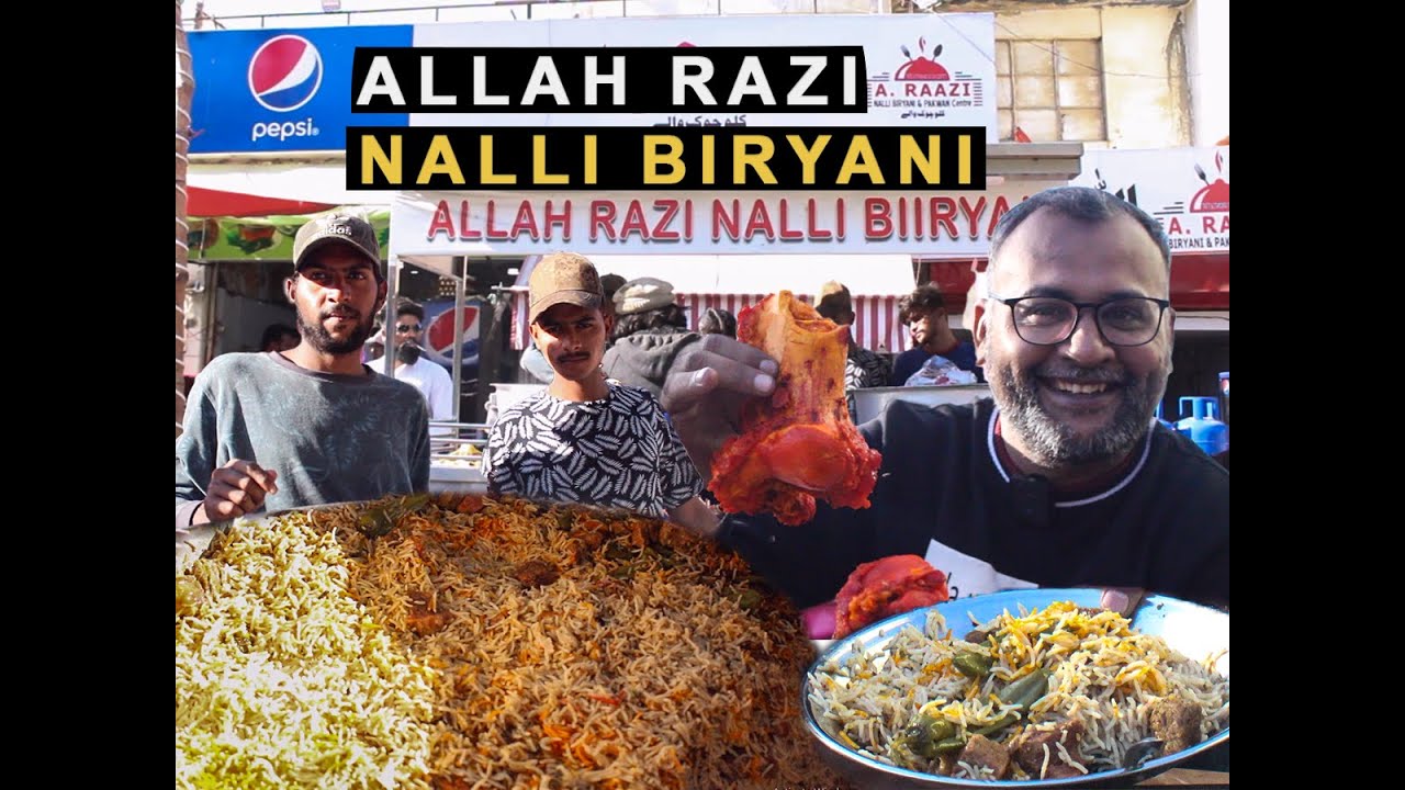 ALLAH Razi Nalli Biryani | Nalli Biryani | Beef Biryani - YouTube
