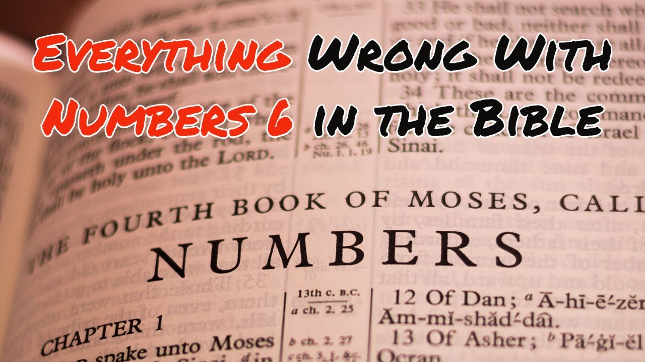 Everything Wrong With Numbers 6 In The Bible YouTube everything-wrong-with-numbers-6-in-the-bible-youtube