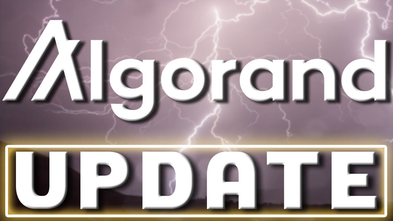 ALGORAND - ALGO TOKEN TECHNICAL ANALYSIS AND PRICE PREDICTION - YouTube