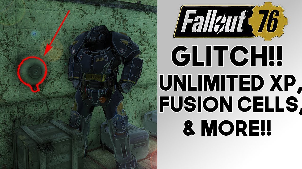 Fallout 76 GLITCH!! UNLIMITED XP, Fusion Cells, & More!! Partially AFK ...