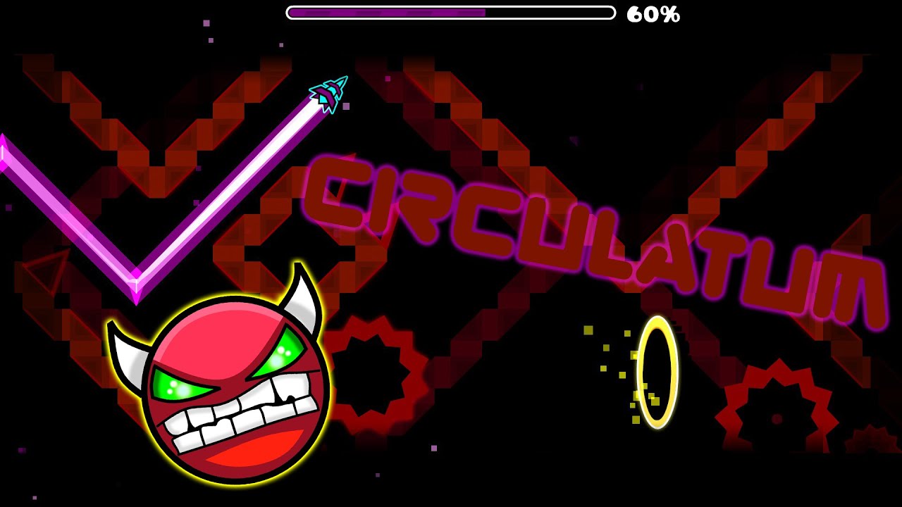 Geometry Dash | Circulatum (Easy Demon) | By Ellixum and Xaverious (3 ...