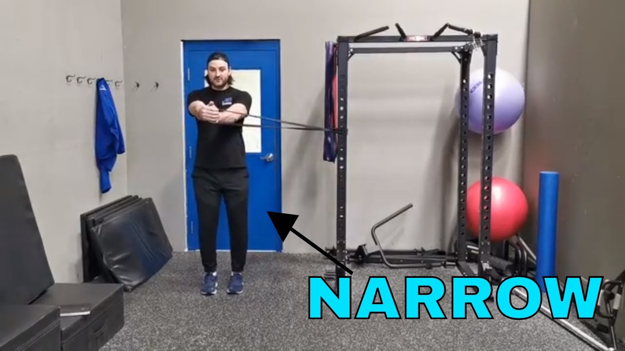 How to Make an Exercise More Challenging Part 7 - Base of Support - YouTube