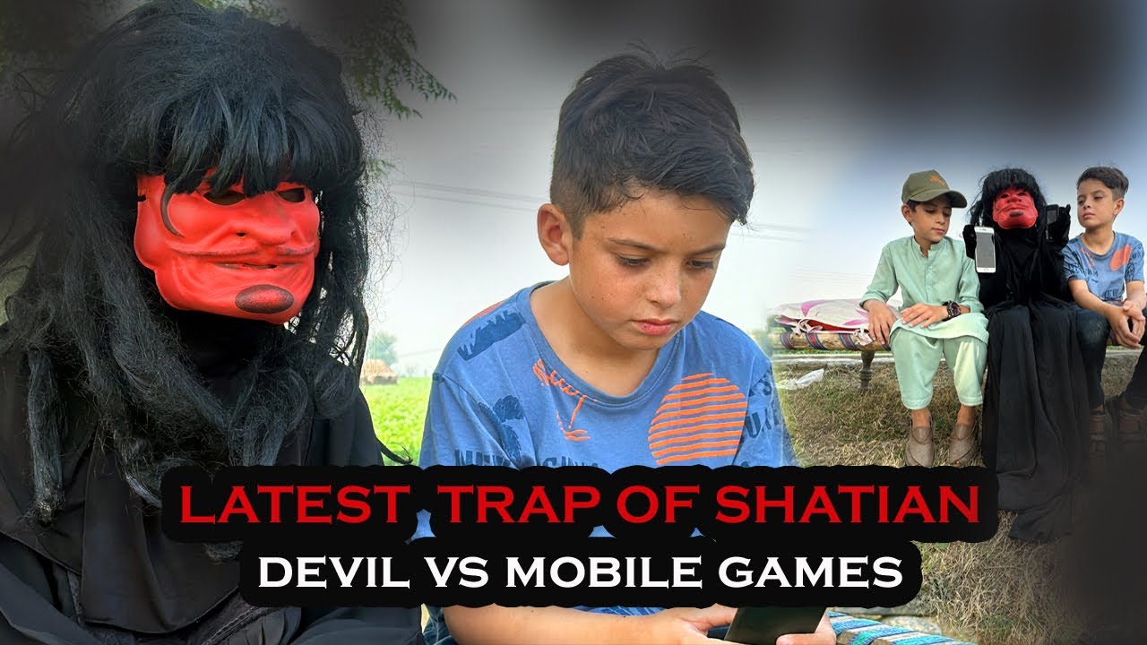 Shaitan Vs mobile game | Power of Bismillah | Devil loudly crying | new ...