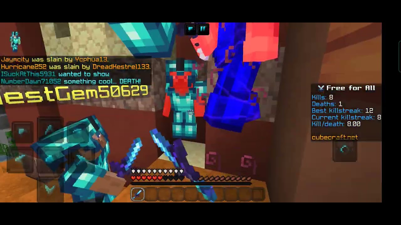 cube craft battle arena gameplay Minecraft - YouTube