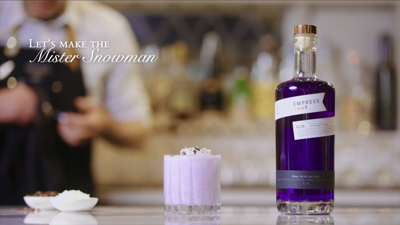 Mister Snowman | Empress 1908 Gin - YouTube