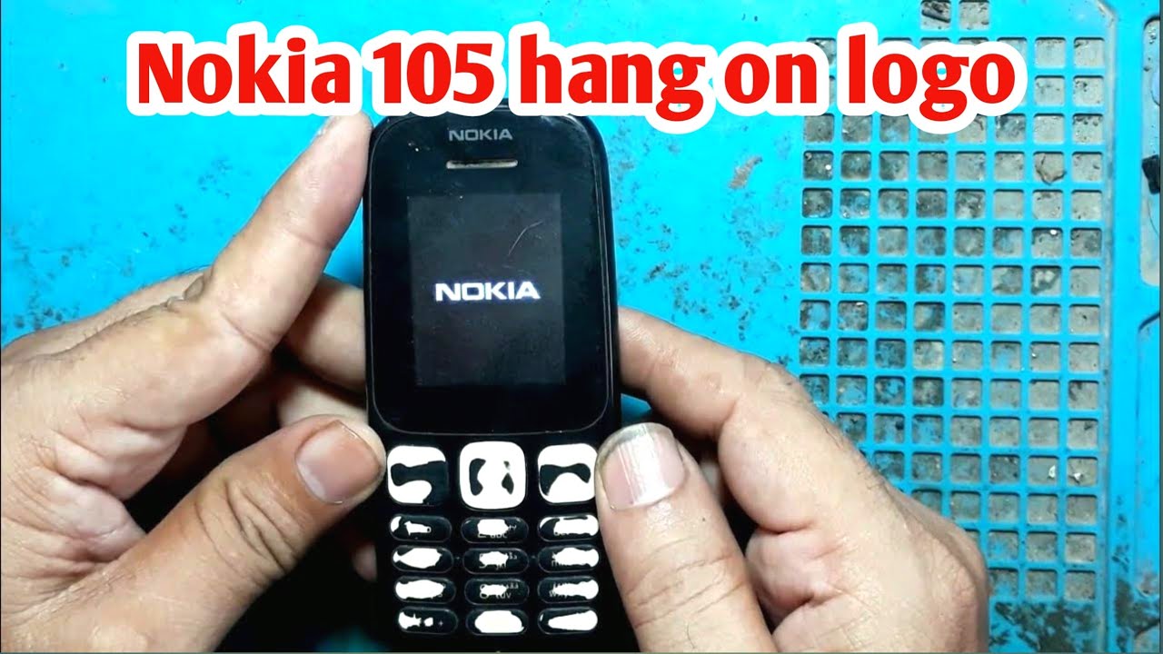 nokia 105 hang on logo solution without flashing | how to fix nokia 105 hang on logo - YouTube