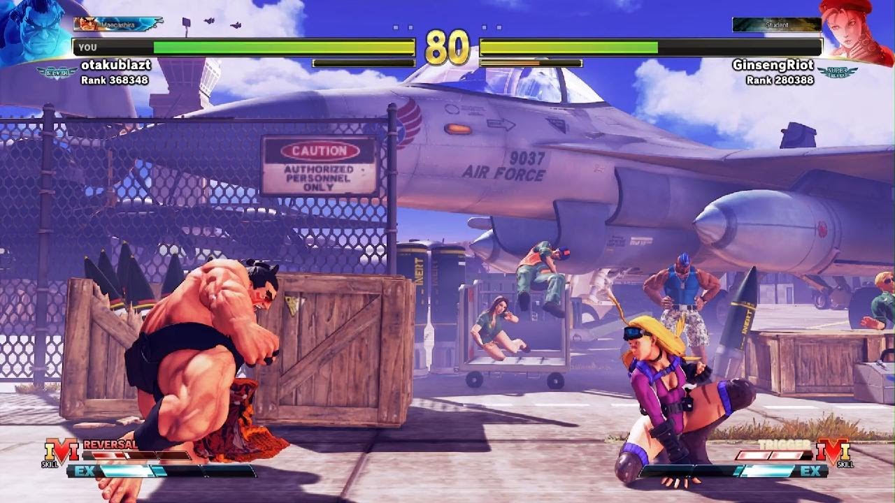 STREET FIGHTER V - Will Cammy's rush throw work? - YouTube