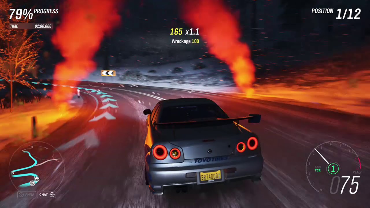 Nissan Skyline GT-R R34- Race+Top Speed - YouTube