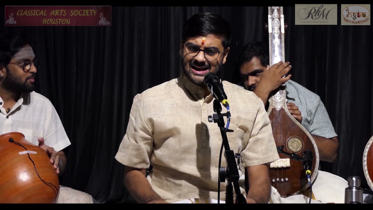 Ramakrishnan Murthy - Classical Arts Society, Houston, Aug 2021 - YouTube