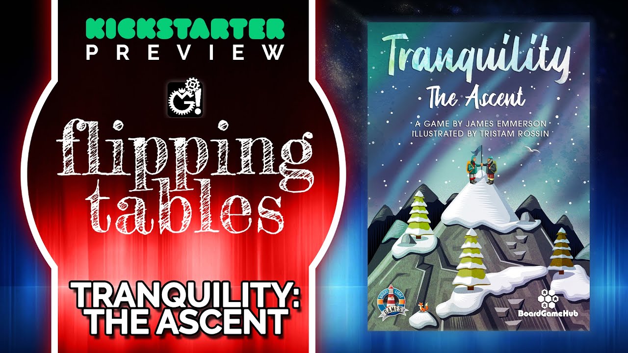 Tranquility The Ascent Boardgame | Kickstarter Preview and How to Play ...