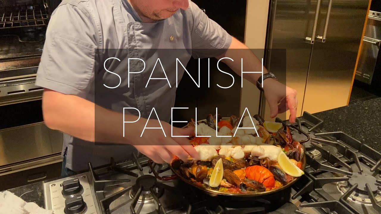Chef David Baruthio Paella Recipe - YouTube