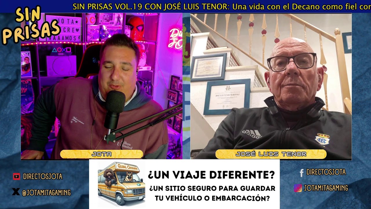 SIN PRISAS VOL.19 CON JOSÉ LUIS TENOR - YouTube