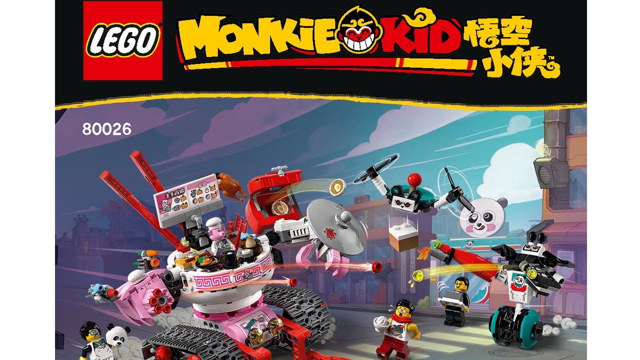 LEGO Instructions | Pigsy's Noodle Tank | 80026 | LEGO Monkie Kid 2021 ...