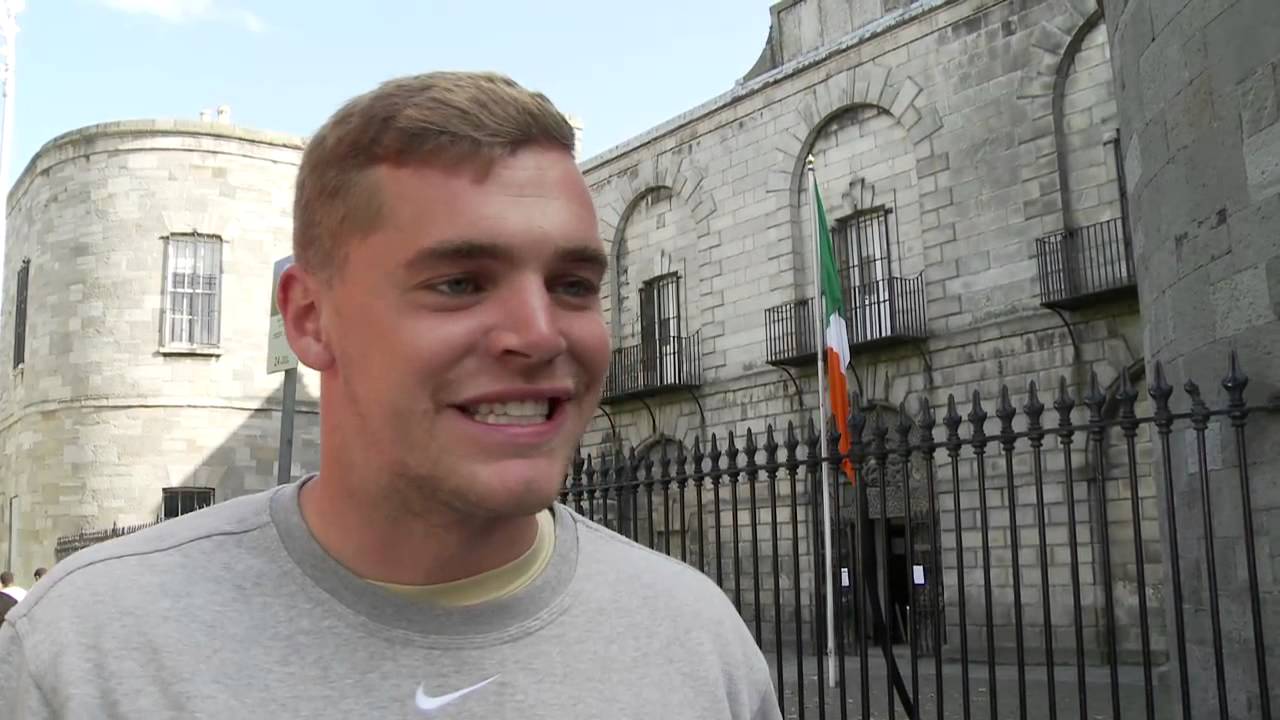 Meet Cork's UCF Kicker - Sean Galvin from Bandon! - YouTube