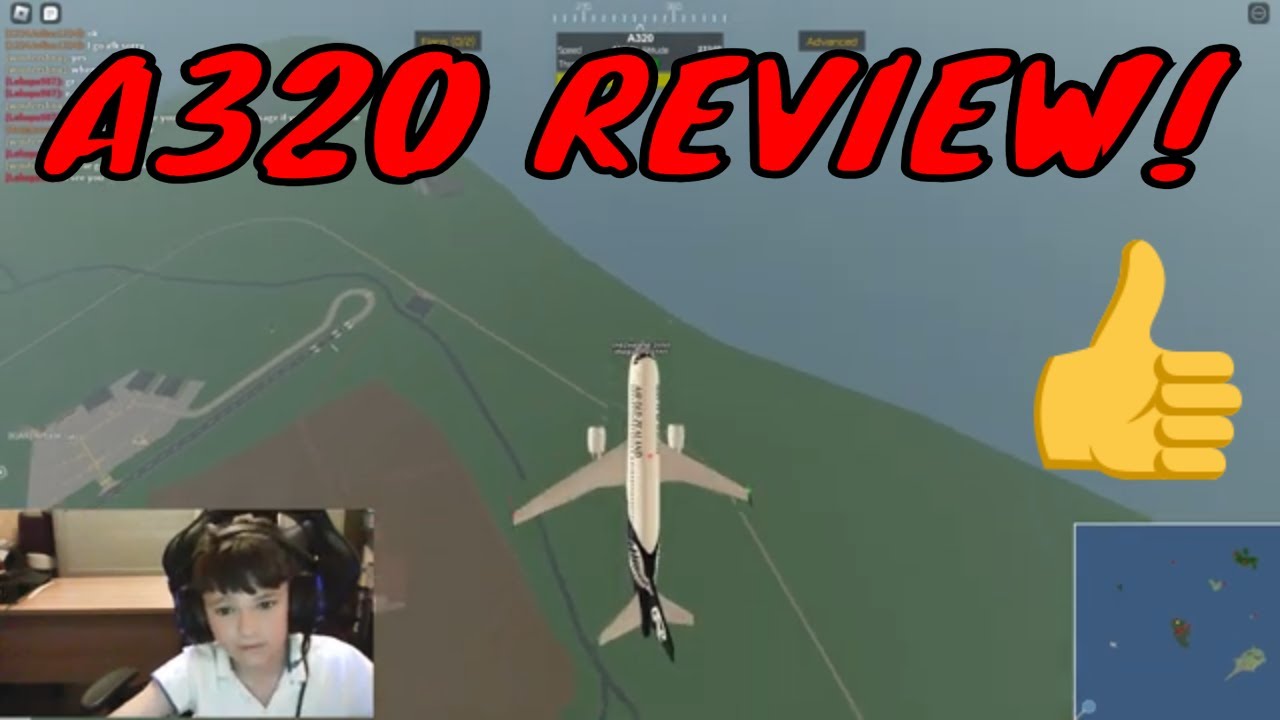 Reviewing the A320 in PTFS! Pilot Training Flight Simulator in Roblox ...