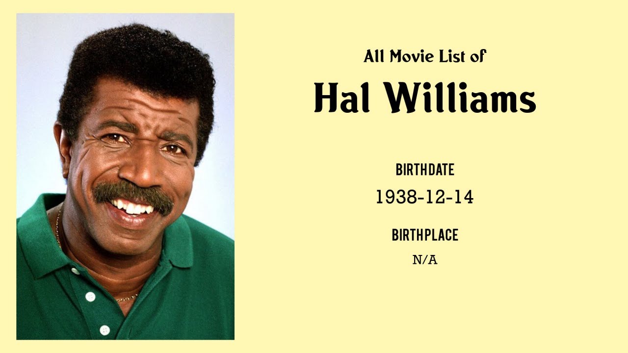Hal Williams Movies list Hal Williams| Filmography of Hal Williams ...