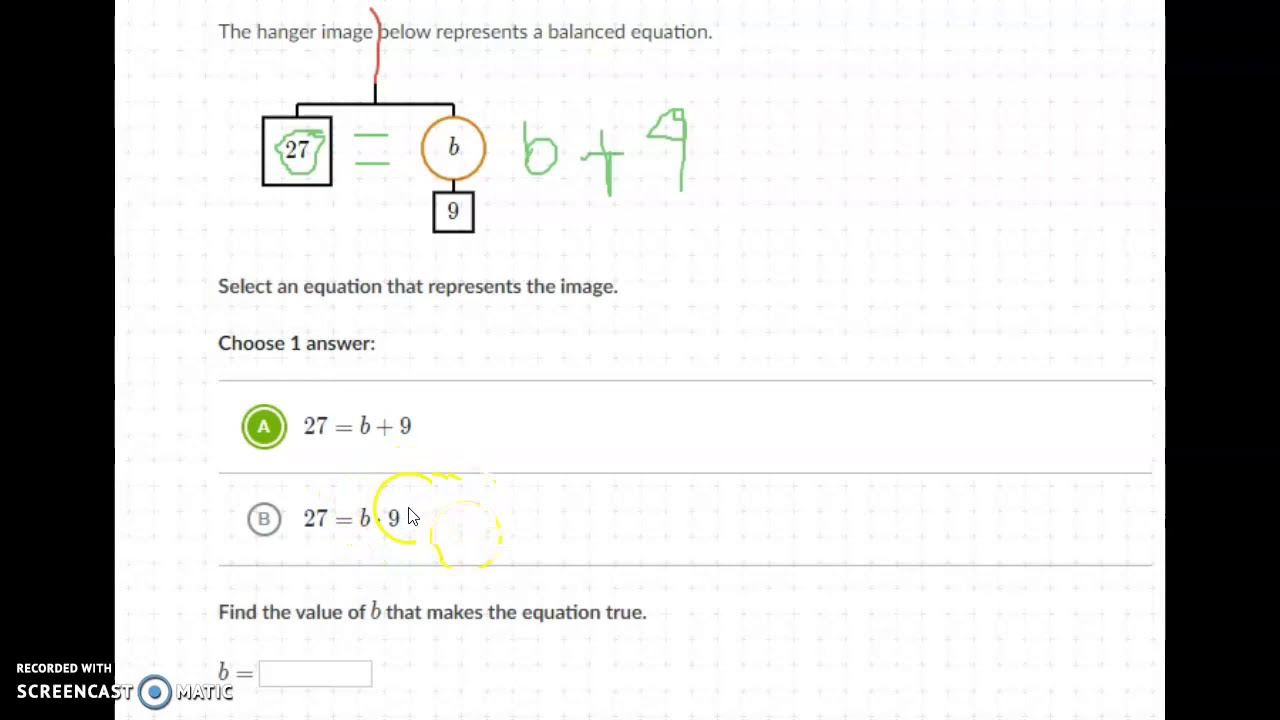 What does "equal" mean? (Hanging diagram) - YouTube