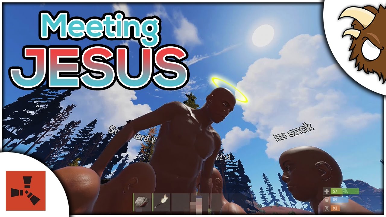 RUST HIGHLIGHTS #5 - MEETING BLACK JESUS 👳🏿 - ft. Bobaracudas the Cat ...