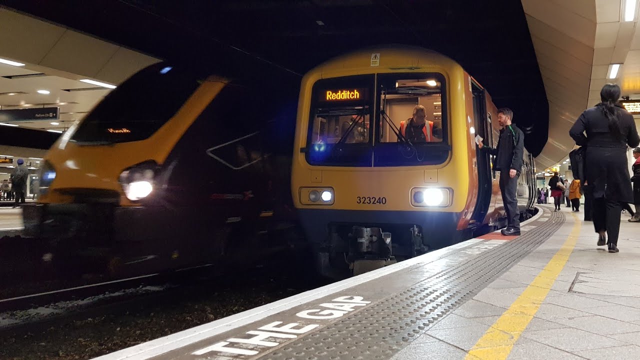 Class 323240 departs Birmingham New street - YouTube