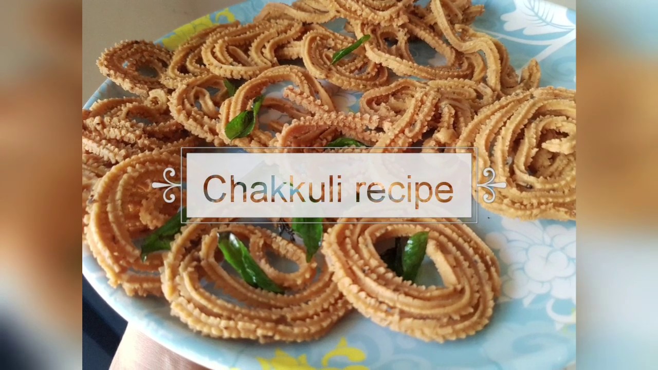 Chakuli | chakli | murukku recipe - YouTube