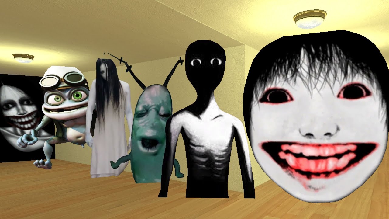 Yoshie,Dopal,Plankton,Kayako,Crazy Frog and Kuchisake On the Garry`s ...
