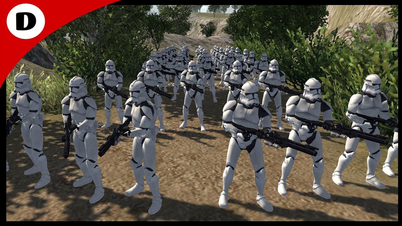REVENGE OF THE CLONE TROOPERS ~ Ricos Traitors 3 - Men of War: Star ...