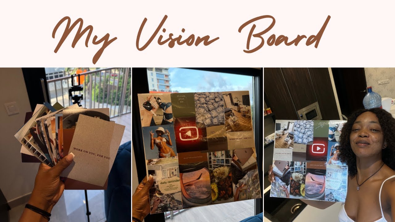 How To Make A Vision Board That Actually Works | Vision board 2023 # ...