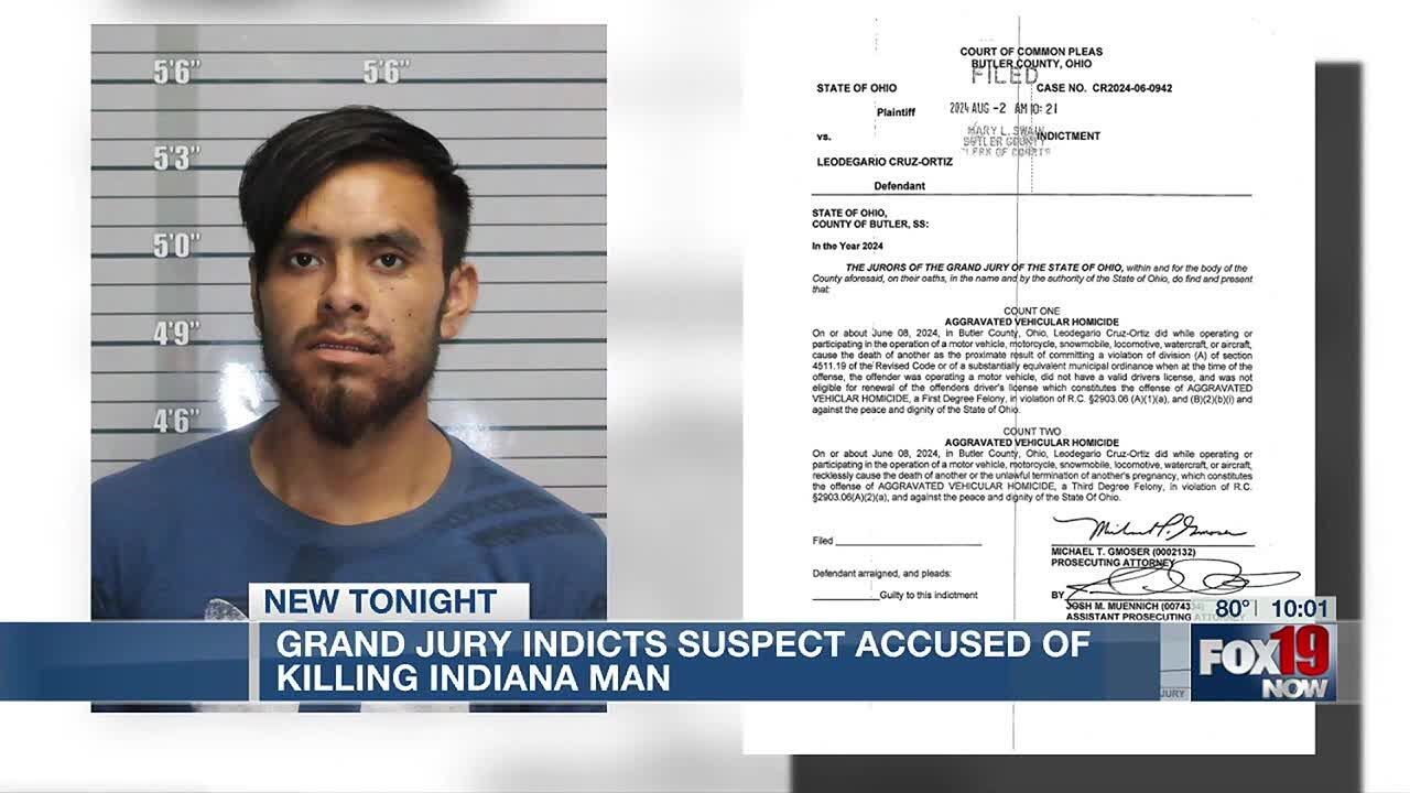 Grand jury indicts suspect accused of killing Indiana man - YouTube