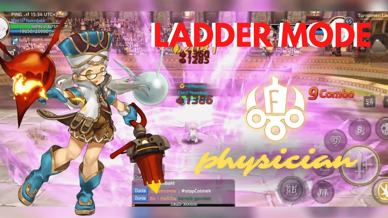 Physician Ladder #2 PVP - Dragon Nest M:Classic - YouTube