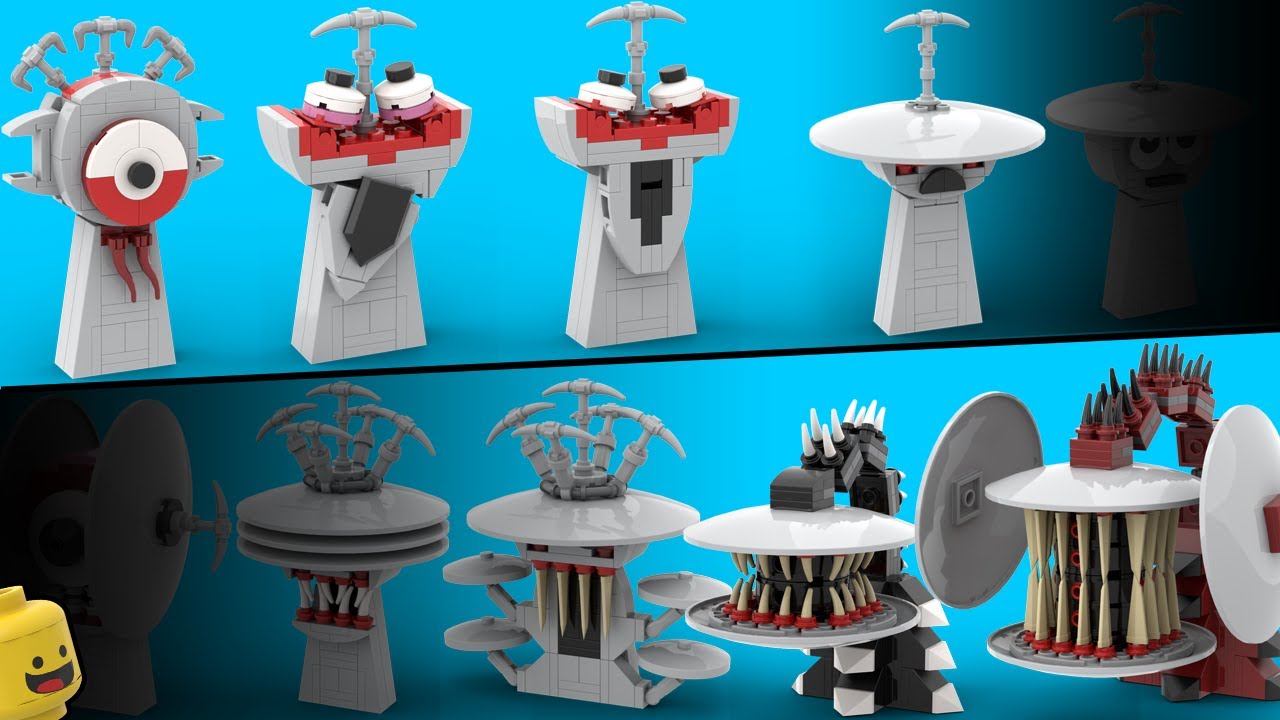 LEGO Sprunki: Building Phases 1 to 10 (CLUKR) - Sprunki Incredibox ...