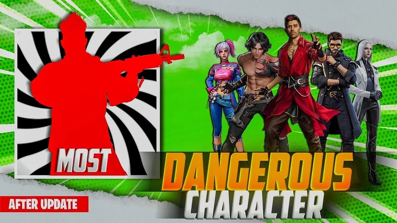 😮Use This (TOP-6) CHARACTER 😍 || MOST DANGEROUS CHARACTER☠️ (AFTER OB44 ...