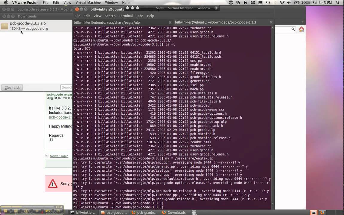 PCB-GCODE Install - YouTube