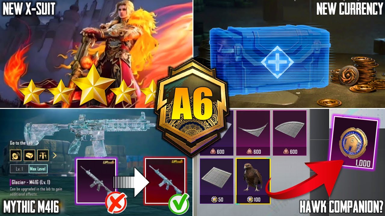 BGMI 3.1 UPDATE: MYTHIC GLACIER M416, NEW CURRENCY COMING | IGNIS X ...