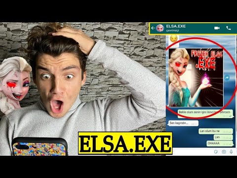 ELSA.EXE BANA VİDEO ATTI !! *Froxen.Exe* (Galiba Ölücem)
