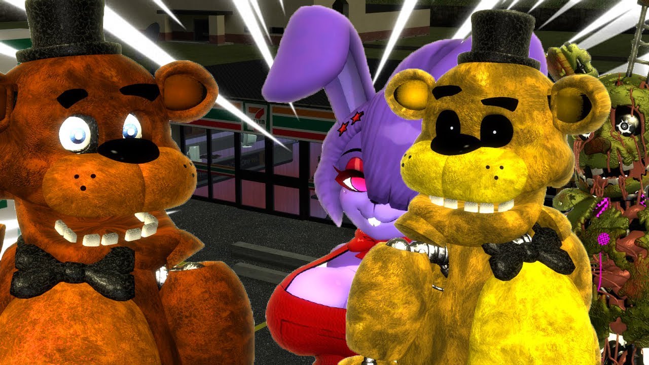 FREDDY IS TERRIFIED! (GMOD FNAF Freddy's Hallucinations Pt.2) - YouTube