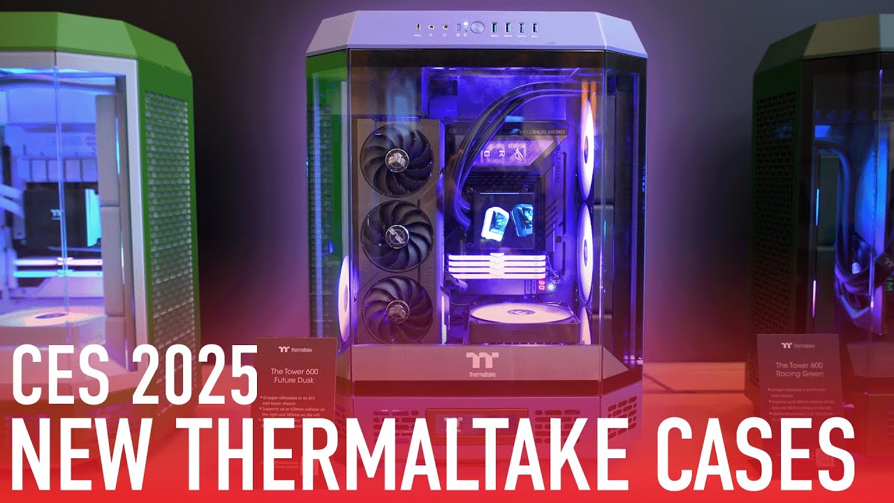 Thermaltake's Colorful New Cases (and Liquid Immersion Prototype ...