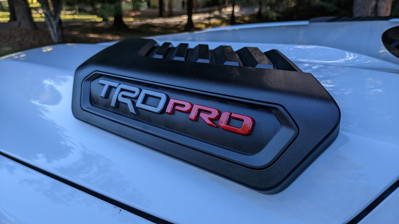 All the TRD Pro Parts on the 2023 Toyota Sequoia TRD Pro - YouTube