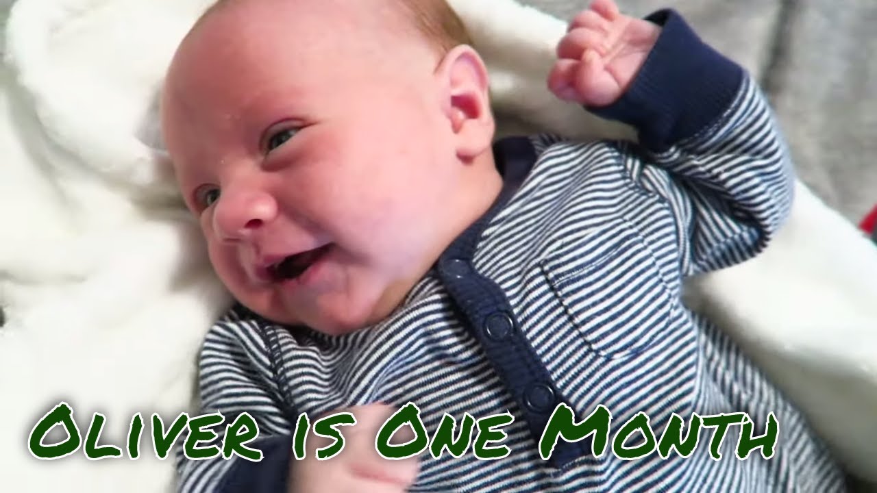1 MONTH BABY UPDATE ~ - YouTube