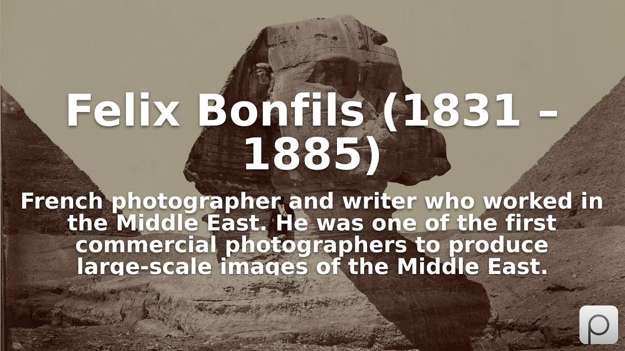 Felix Bonfils (1831 – 1885). Find public domain images of Felix Bonfils ...