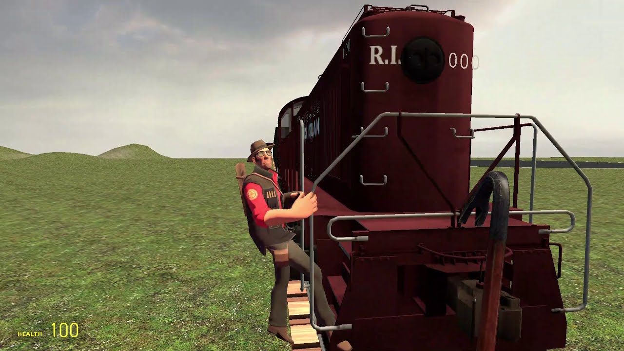last Gmod train crash - YouTube
