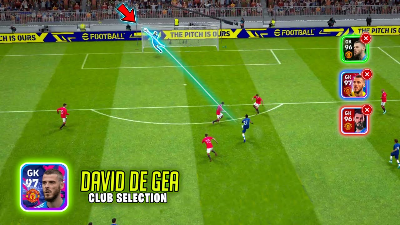 NEW DAVID DE GEA CLUB SELECTION CHAMPIONSHIP EFOOTBALL 2023 MOBILE ...