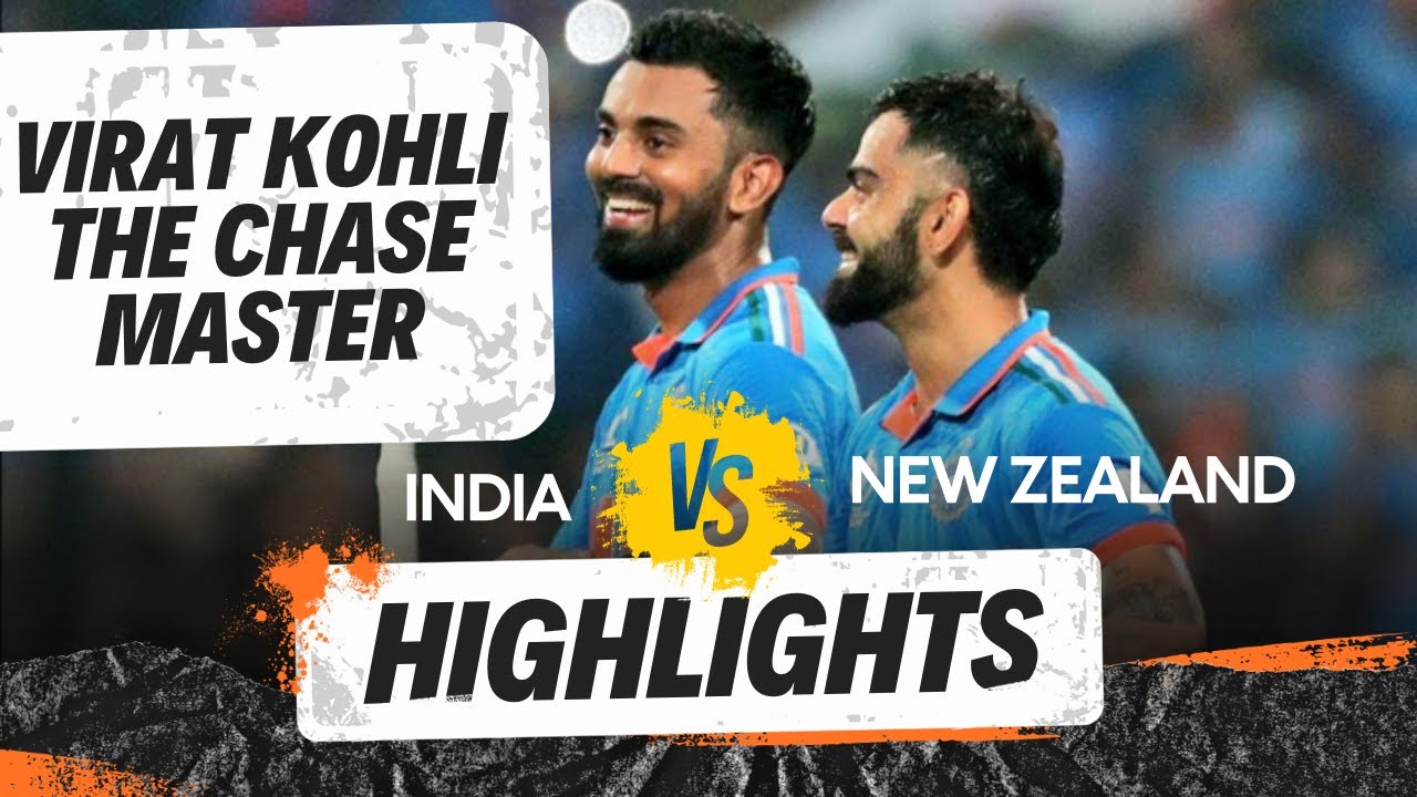 India vs New Zealand | Highlights | ICC World Cup 2023, ind vs NZ 21st ...