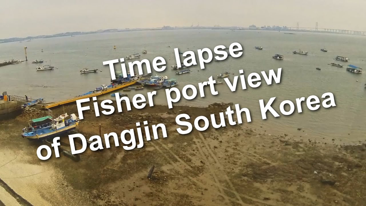 Time lapse - Fisher port of Dangjin South Korea from DK Hotel - YouTube